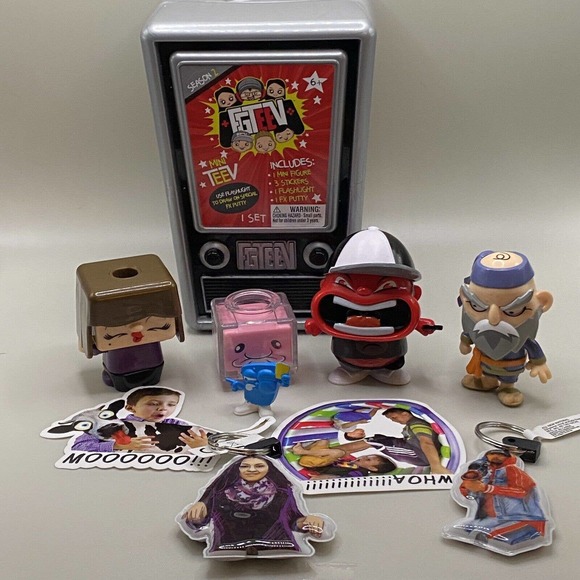Bonkers | Toys | Bonkers Fgteev 6 Mini Mystery Teev Figurenot All ...